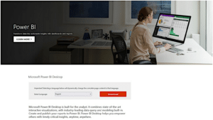 Power BI Desktop download and installation guide I DataScientest