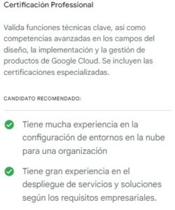 Certificaciones de GCP (Google Cloud Platform): la guía completa