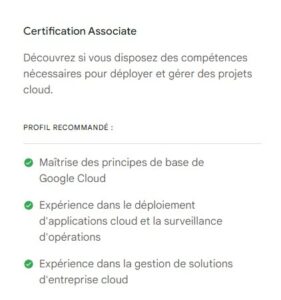 Certifications GCP (Google Cloud Platform) : le guide complet