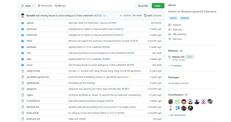 PyWin32 : Une extension Python réservée aux systèmes Windows