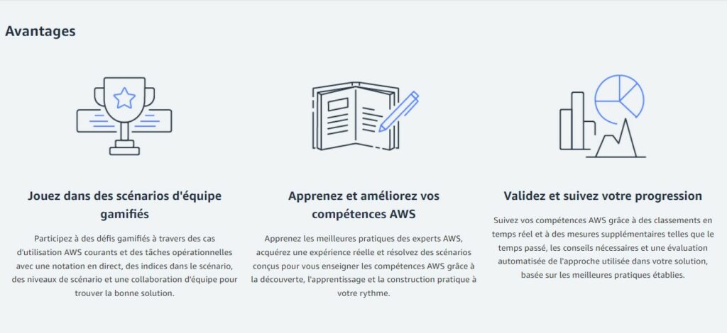 AWS Jam : La plateforme d'apprentissage ludique d'Amazon