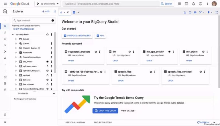Google Cloud lance BigQuery Studio, une nouvelle plateforme unifiée de data science