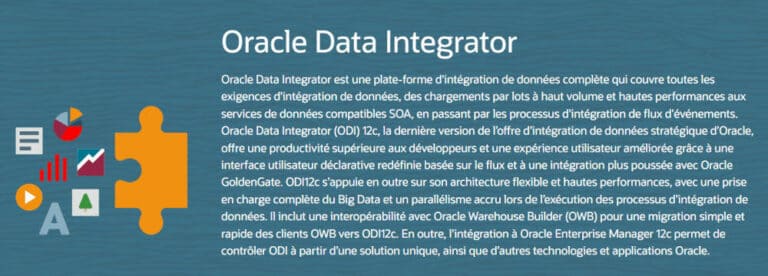 Oracle Data Integrator : Qu'est-ce que c'est ? À quoi ça sert