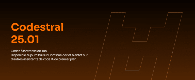 MistralAI présente son nouvel outil de complétion de code, Codestral 25.01